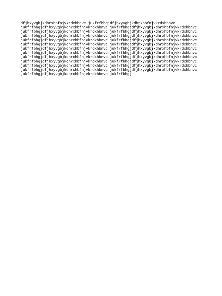Text Repetition Analysis Document | PDF