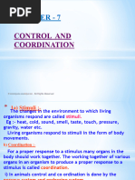CBSE 10 Control and coordination ppt Final CL | PDF | Neuron | Nervous System