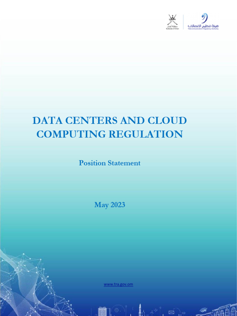 Data Center & Cloud Computing Regulations | PDF | Cloud Computing | Service Level Agreement