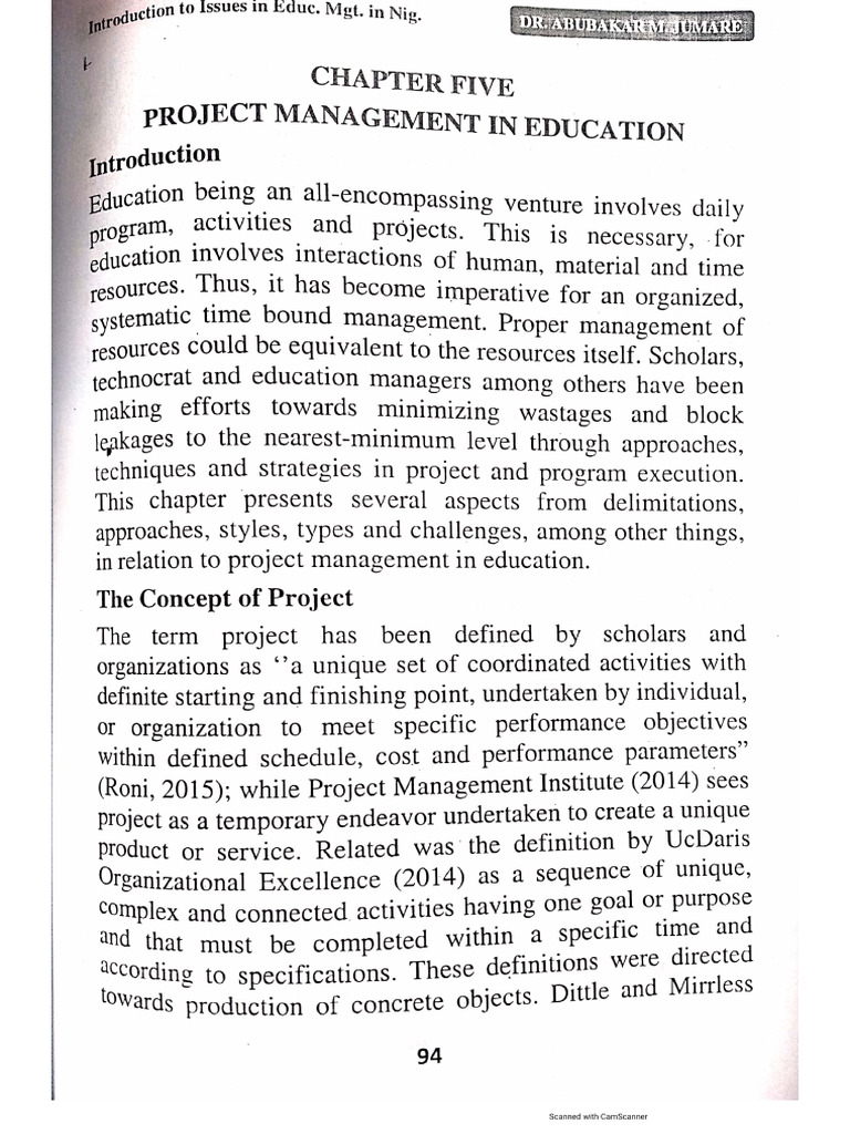 Edap 402 project management | PDF