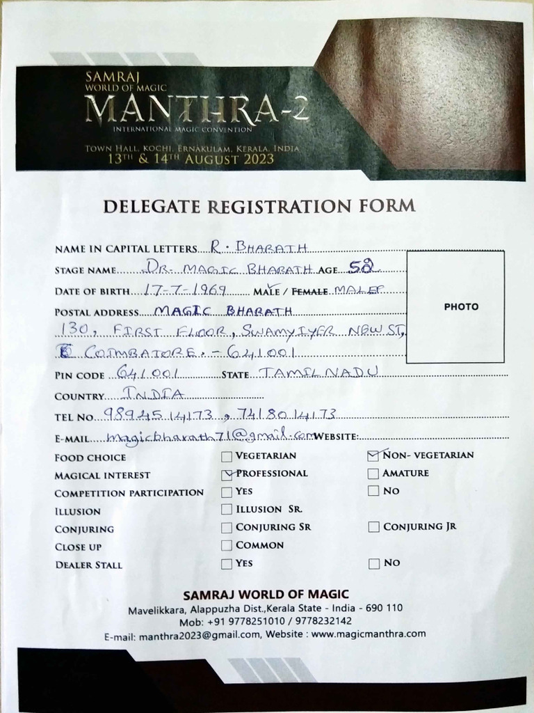 Dr. Magic Bharath | PDF