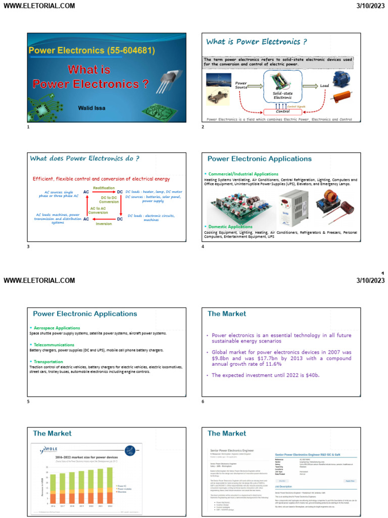 All Slides | PDF | Root Mean Square | Electronics