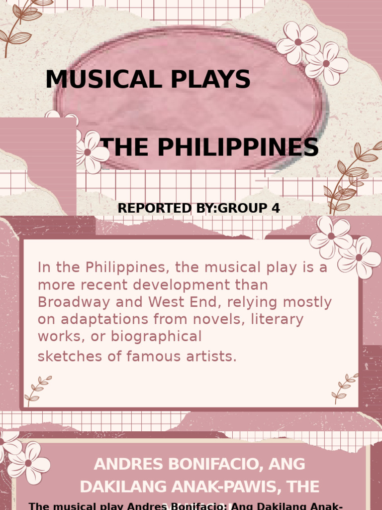Musical Plays and Filipino Icons | PDF | Philippines