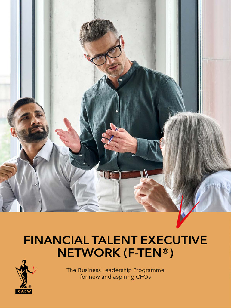 ICAEW F-TEN Brochure 2025 | PDF | Mentorship | Leadership