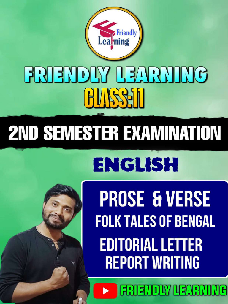 Class 11 2nd Semester Notes FL-1 | PDF