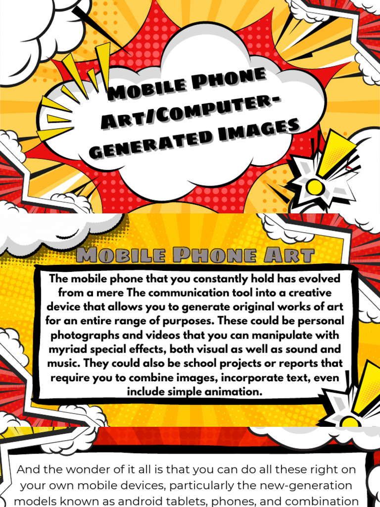 Yellow Red Playful Comic Presentation - 20250309 - 160257 - 0000 | PDF | Image Editing | Adobe ...