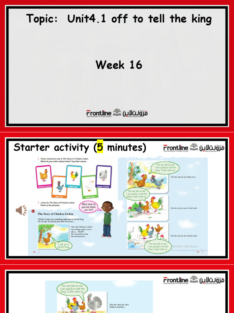 KG2_T2_Week_16_English_lesson_summary | PDF