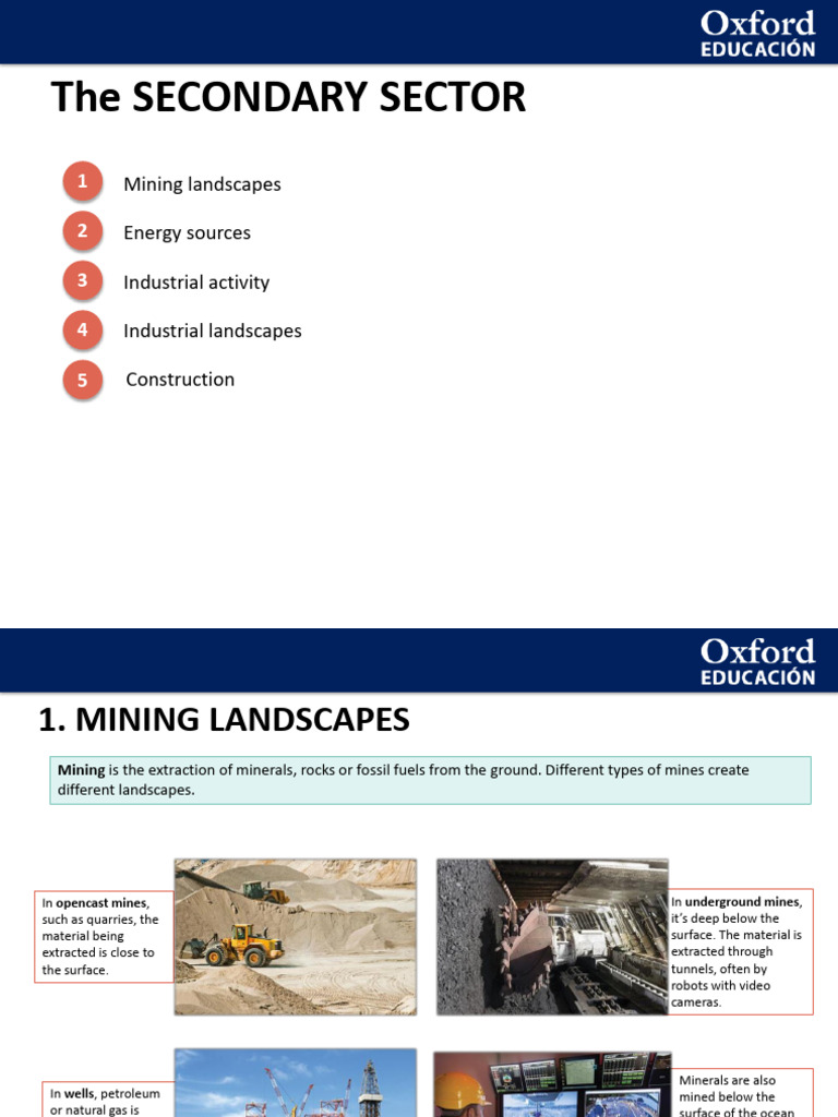 Secondary Sector - Presentation | PDF | Renewable Energy | Natural Gas