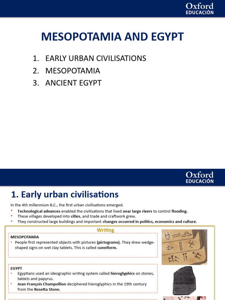 Unit 2- Mesopotamia and Egypt Presentation (1) | PDF | Ancient Egypt ...