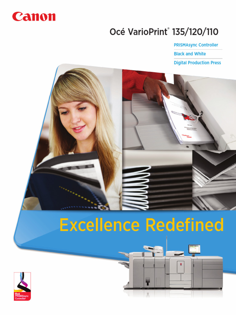 Océ Varioprint 135/120/110: Sync Controller Black and White Digital Production Press | PDF ...