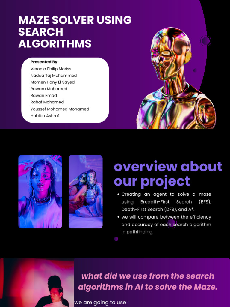 Black and Purple Gradient Modern Artificial Intelligence Presentation | PDF | Theoretical ...