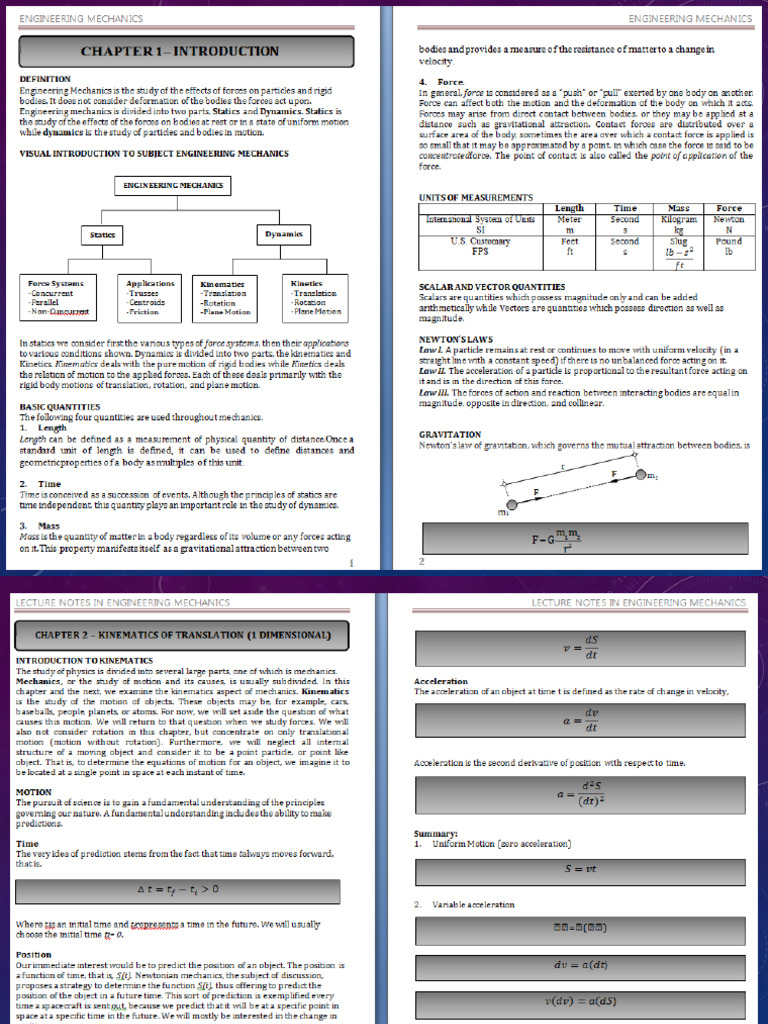 BES DRB Introduction Rectilinear Motion | PDF