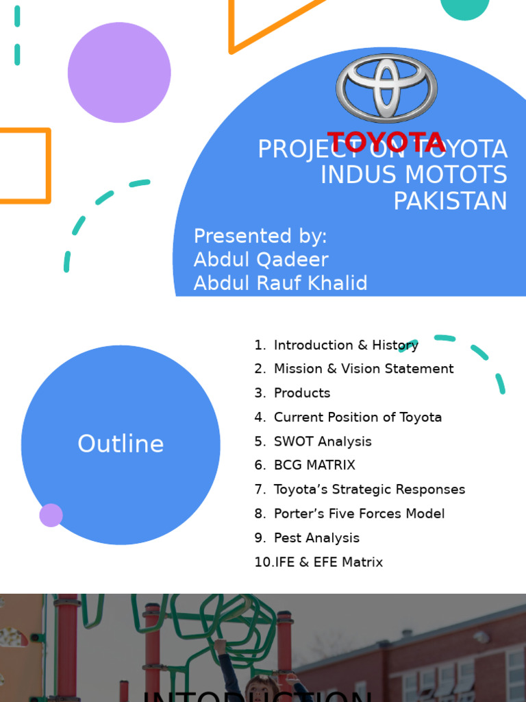 Toyota Indus Motors Pakistan Overview | PDF | Toyota | Hybrid Electric ...