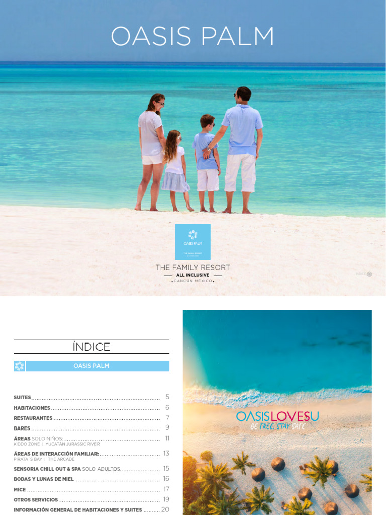 Habitaciones y Servicios Oasis Palm | PDF | Recurso