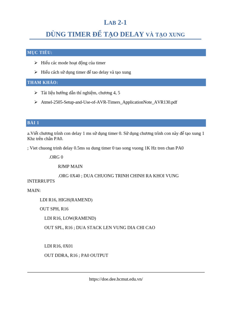 Lab2 - 1 (VXL) | PDF