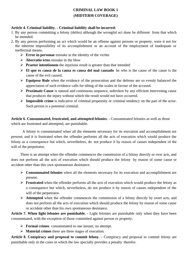 Midterm Coverage | PDF | Crimes | Crime & Violence