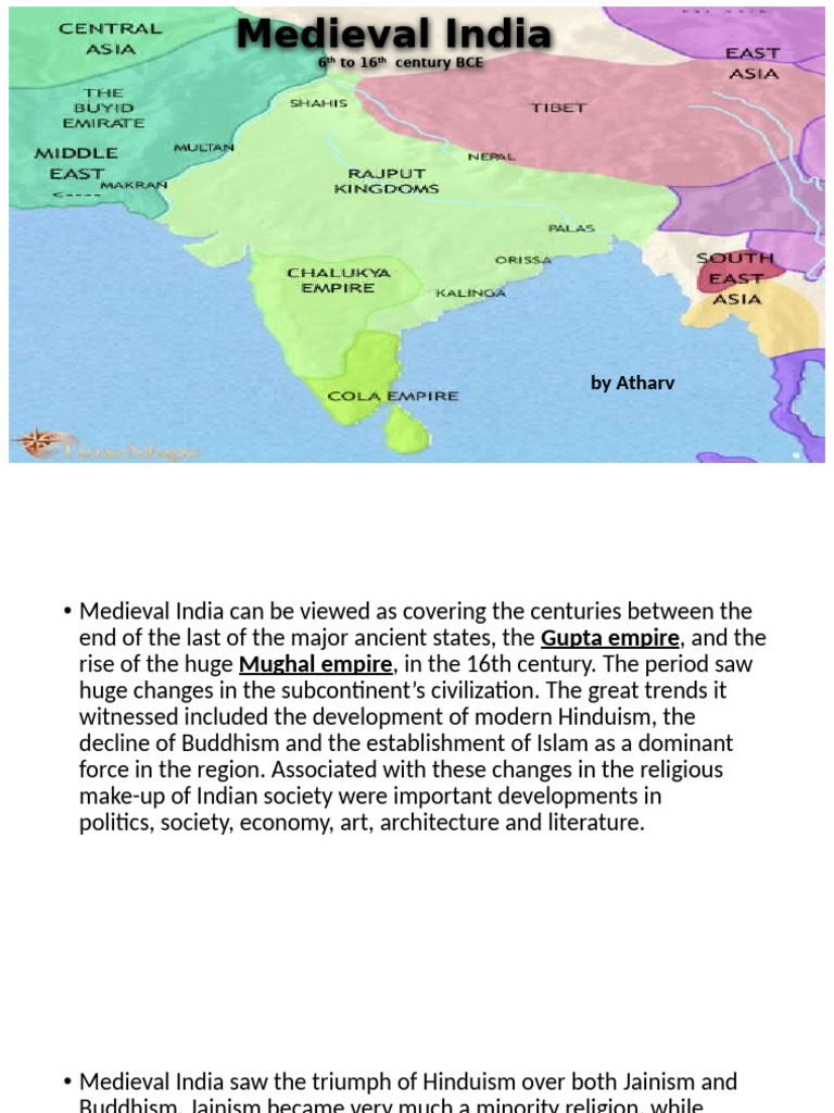 Medieval India | PDF