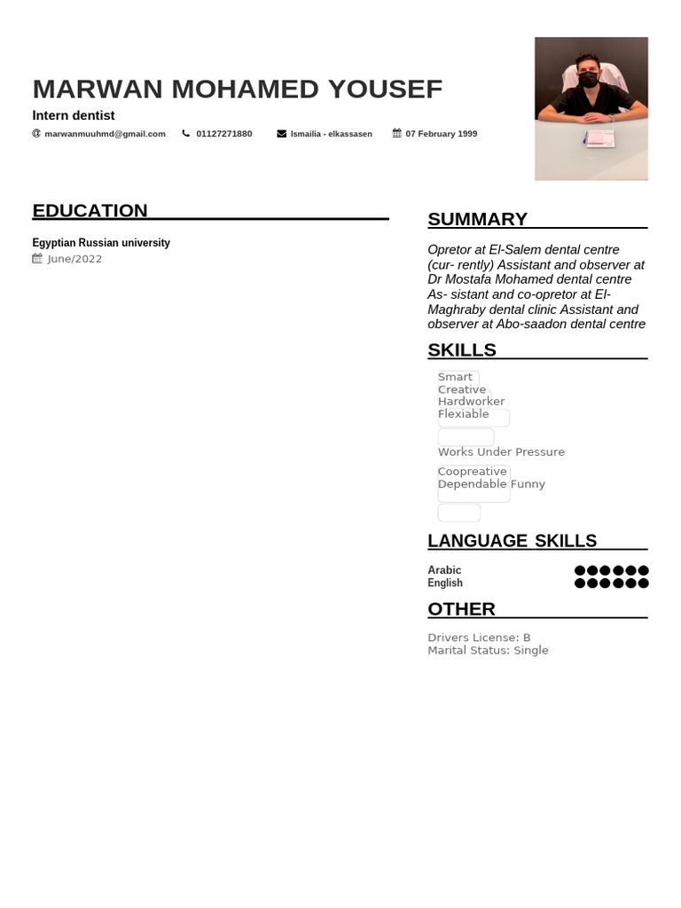 Marwan Mohamed Yousef-2022-CV | PDF