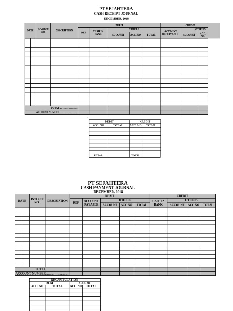 PT Sejahtera LJK Ganis | PDF | Debits And Credits | Expense