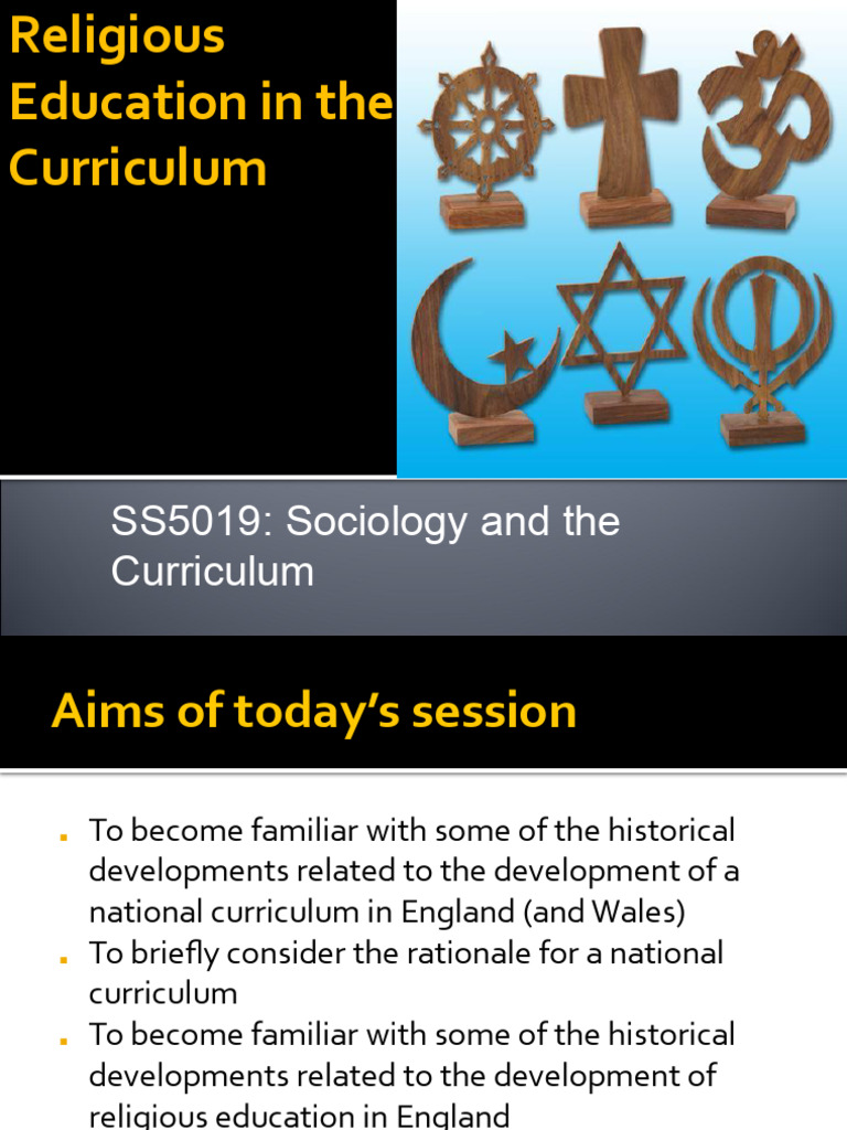 Religious Education in England's Curriculum | PDF | Curriculum
