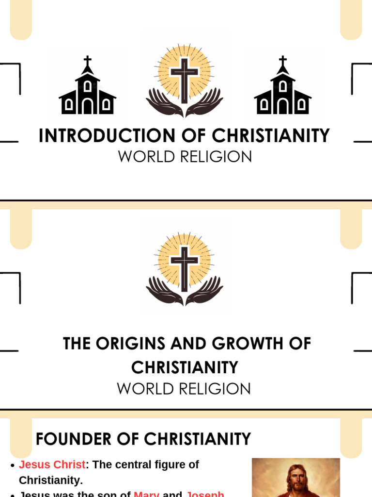 Christianity 1.2 - 20250212 - 051616 - 0000 | PDF | Jesus | Catholic Church