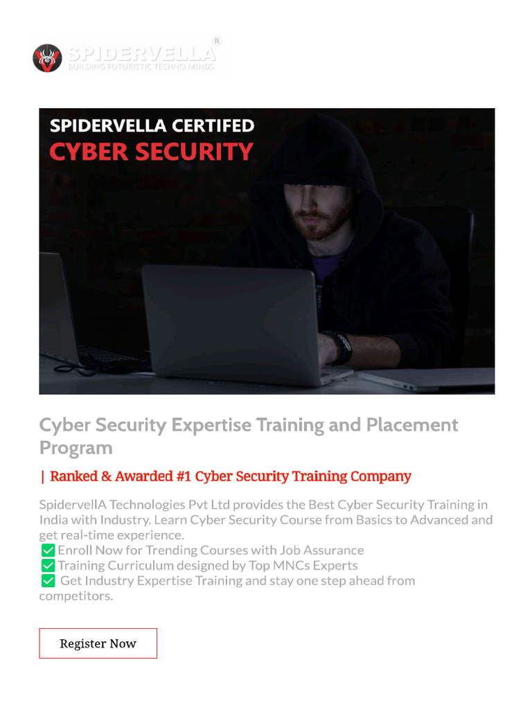 Cyber Security Course | PDF