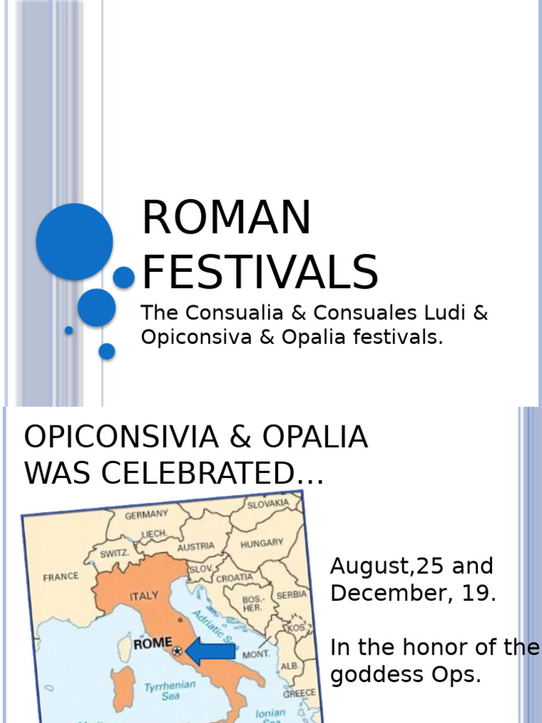 Roman Festival | PDF