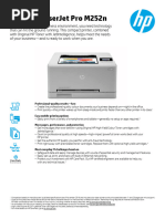 HP Color LaserJet Managed MFP E786dn (5QJ90A) Spec Sheet | PDF