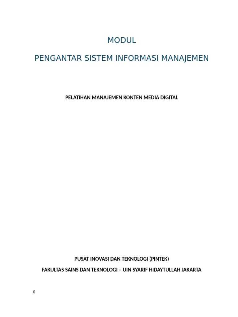 Modul Sim | PDF