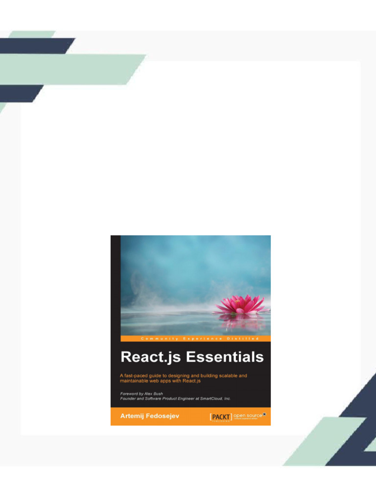 React js Essentials A fast paced guide to designing and building ...
