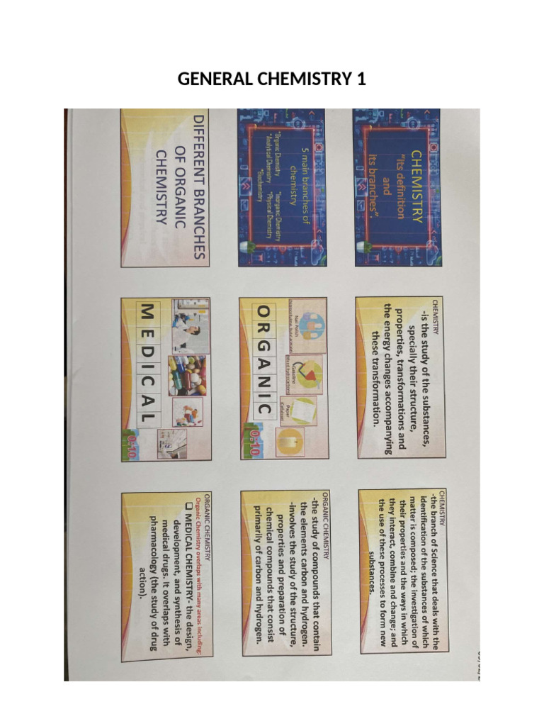 General Chemistry 1 | PDF