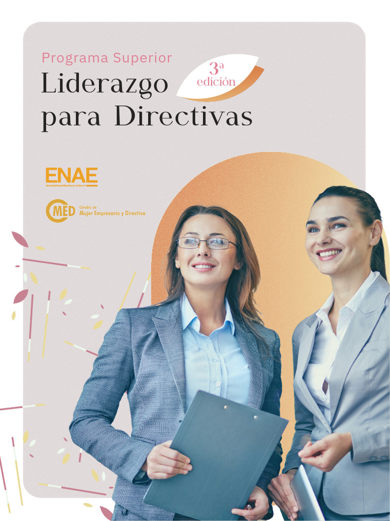 Dossier Programa Liderago Mujeres 2025 | PDF | Liderazgo | Marketing