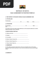 Motorcycle Sale Agreement Template | PDF