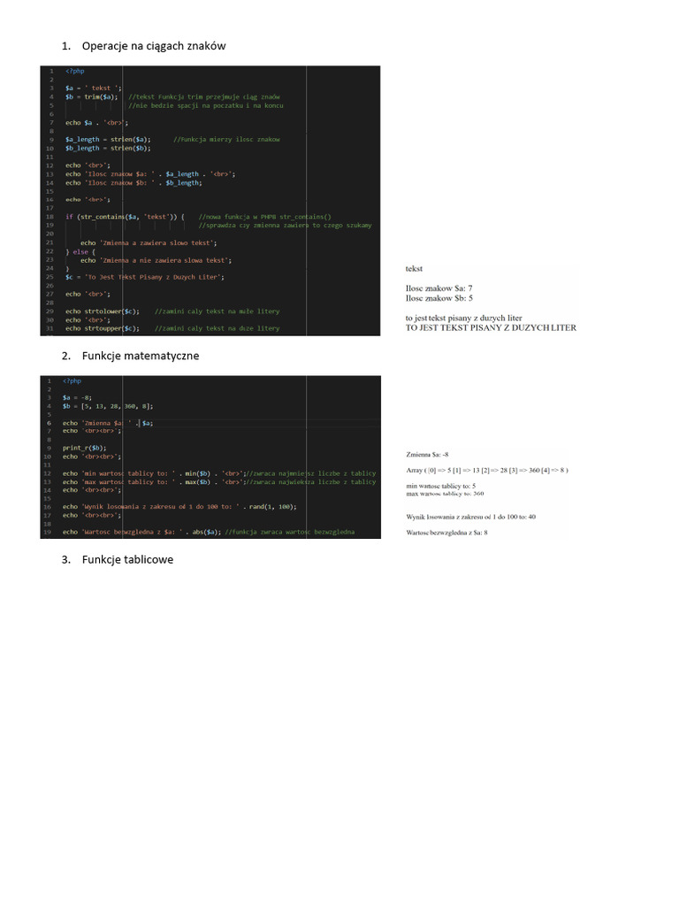 Cz2.powtorzenie I Uzupełnienie-Poprawionydodane13cw | PDF