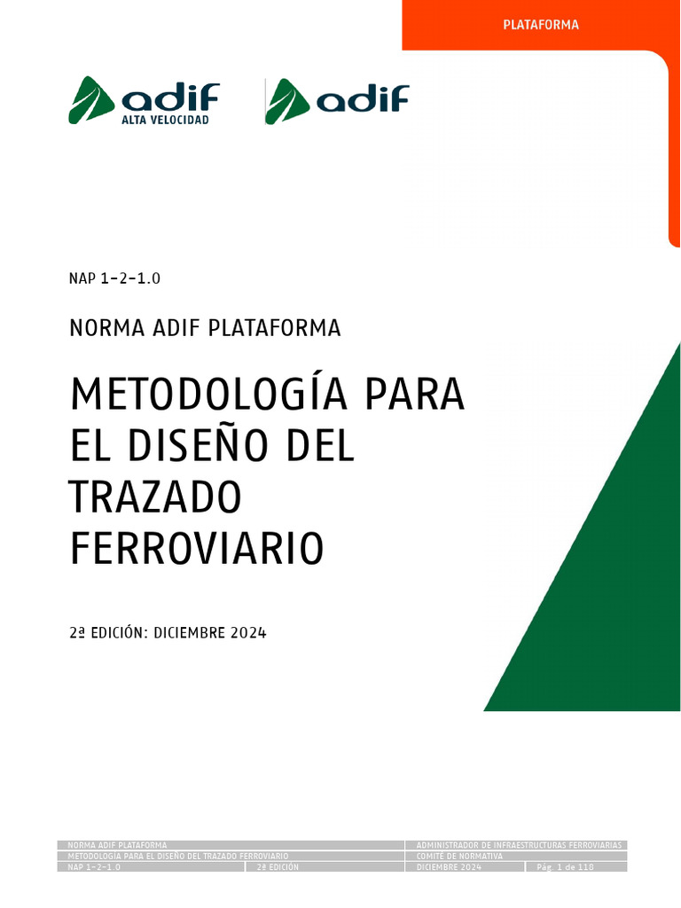 NAP1210_ED2 | PDF | Infraestructura ferroviaria | Transporte ferroviario