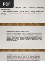 Ra 9442 Magna Carta For Disabled Person | PDF | Disability | Inclusion ...