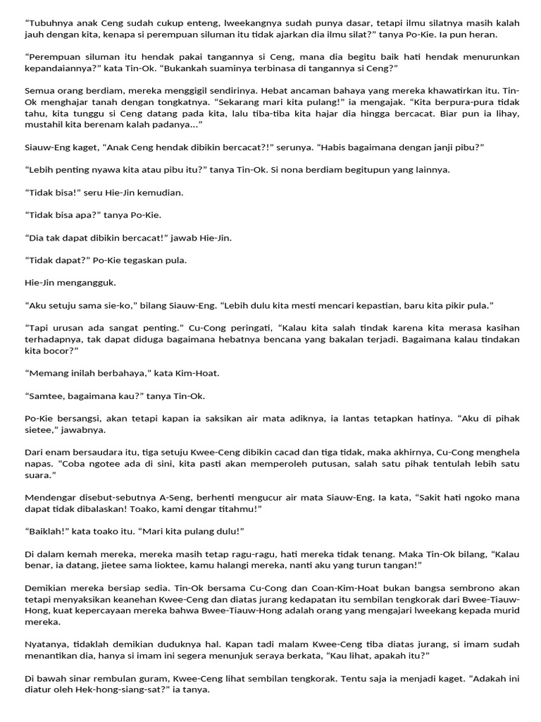 Memanah Rajawali Episode 021 | PDF