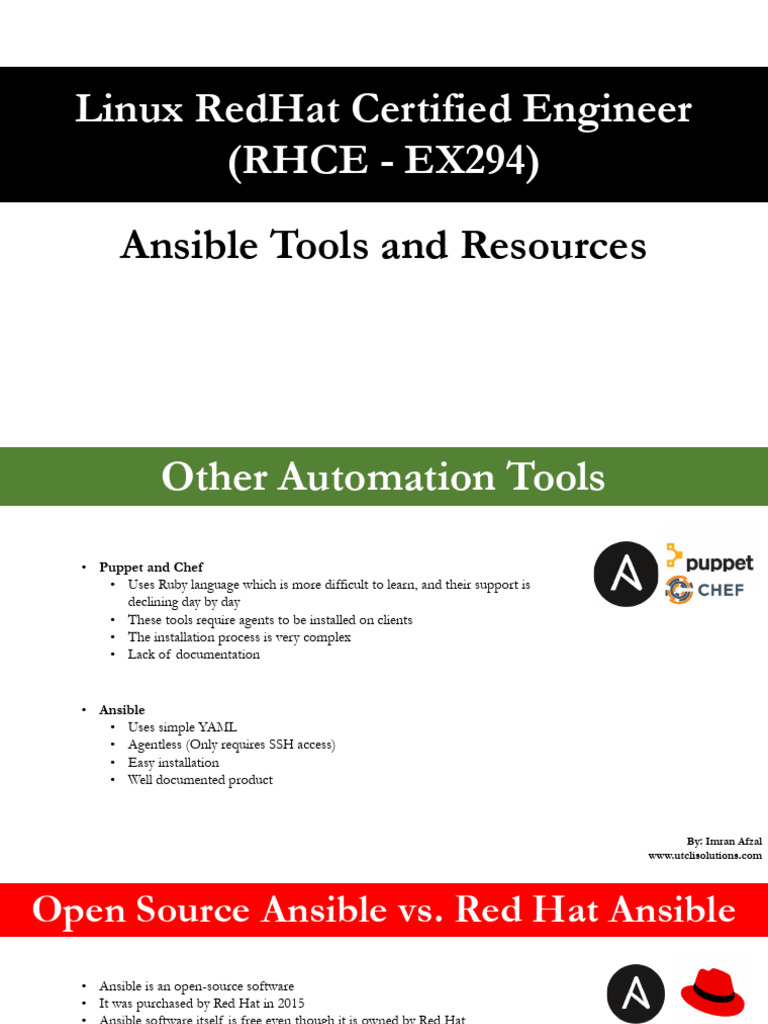 10-Ansible Tools and Resources | PDF | Computing | System Software