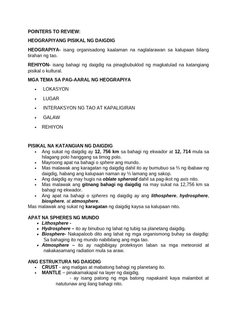 Study Guide Grade 8 | PDF