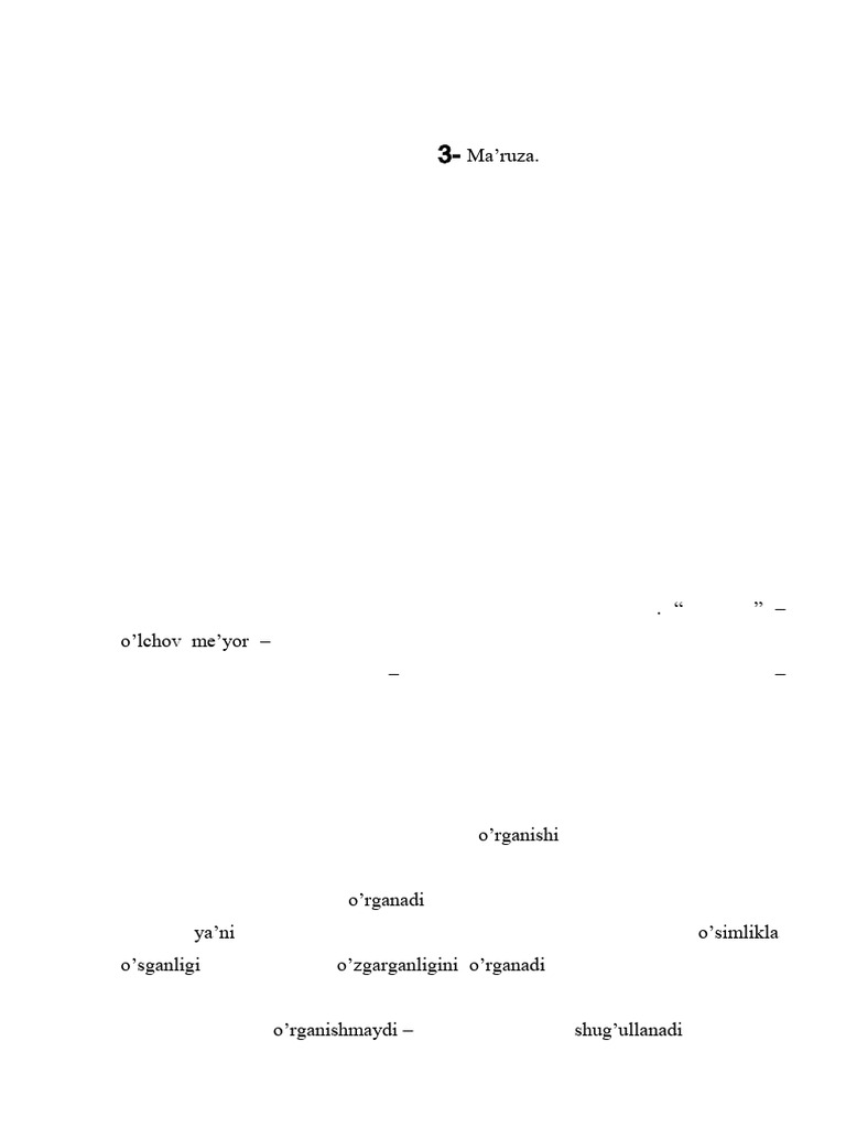 3-Ma'Ruza Matem Moellash | PDF