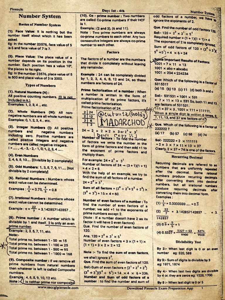 Quant Theory and Formulae | PDF
