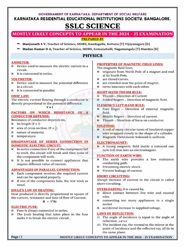 Science Module For Special Learners - KREIS | PDF