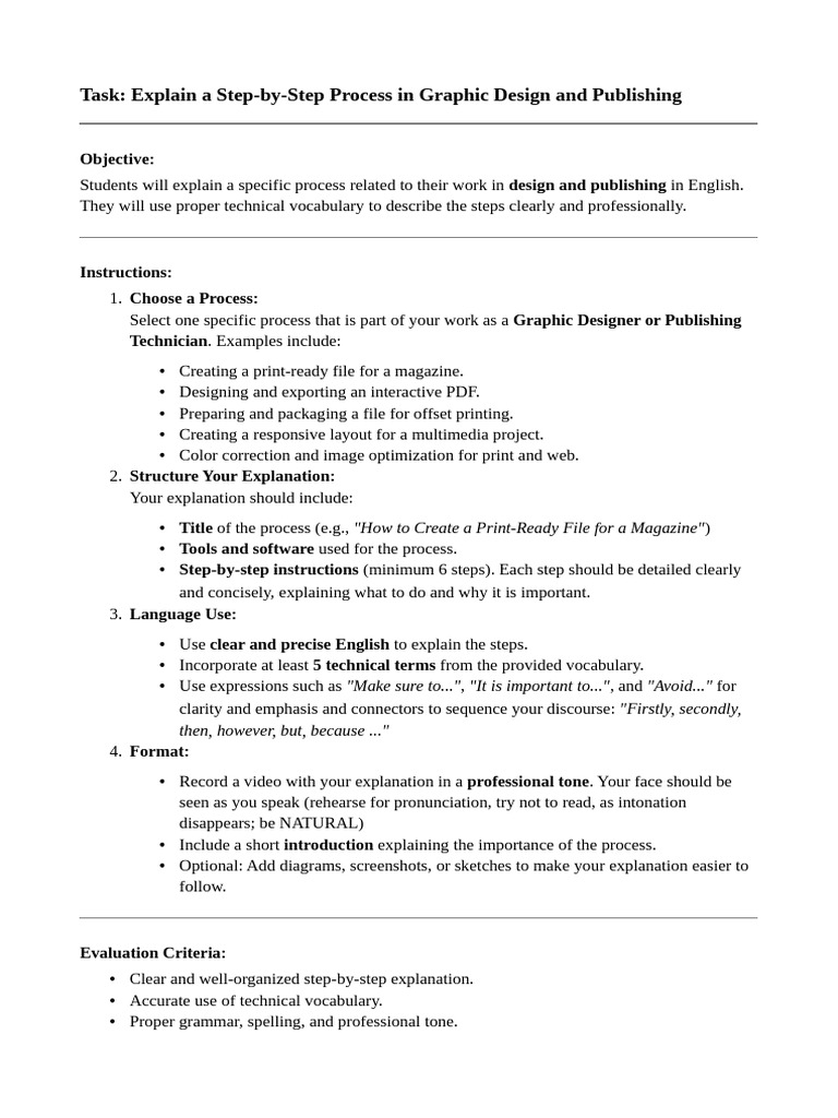 DS1_Oral Project | PDF | Adobe In Design | Page Layout