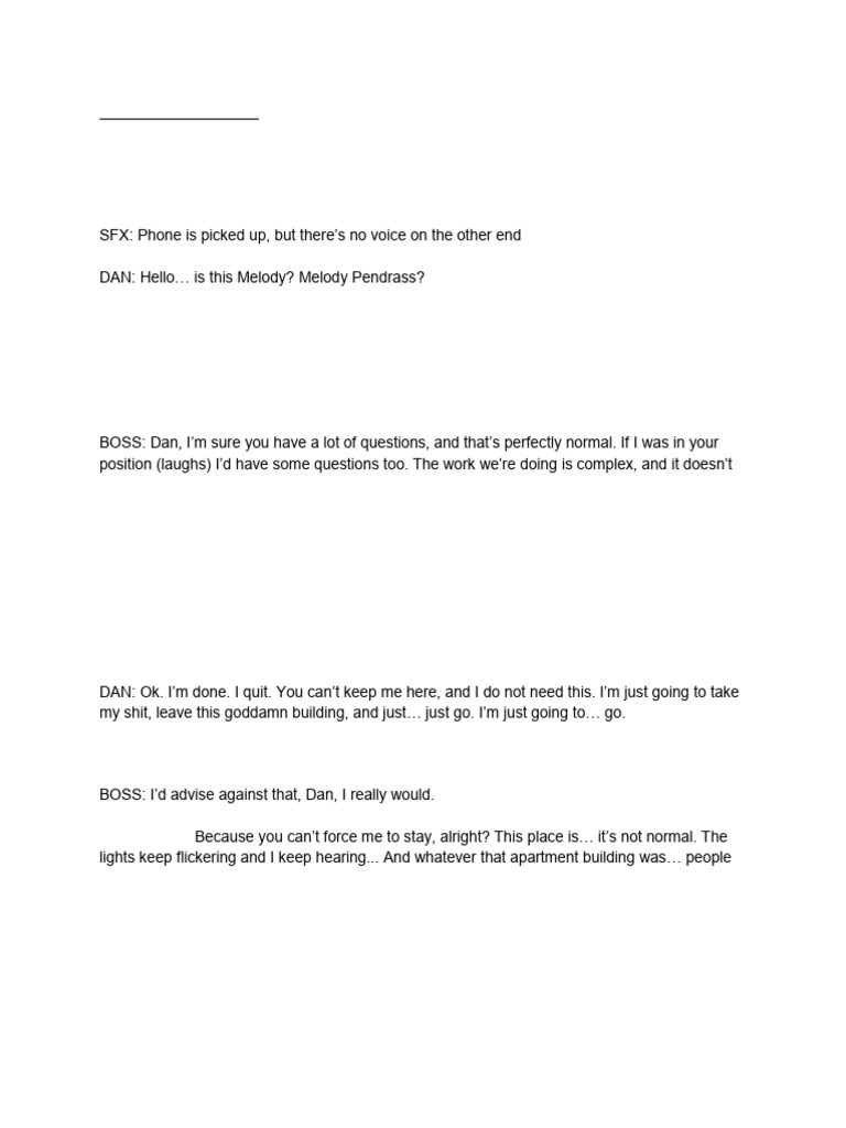 Season 1 - Episode 6 Transcript | PDF