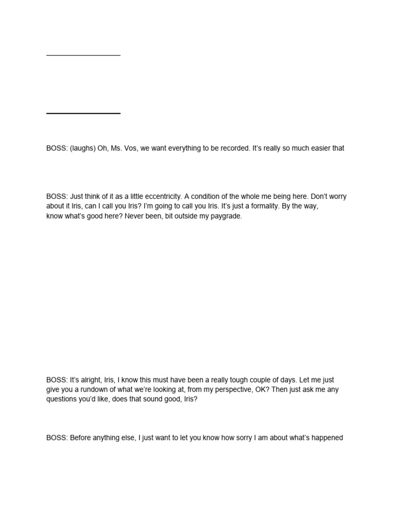 Episode 8 Transcript: Key Dialogues | PDF