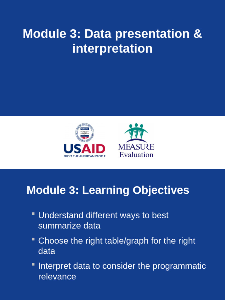Me Module 3 Data Presentation and Interpretation May 2 (1) | PDF | Chart | Data