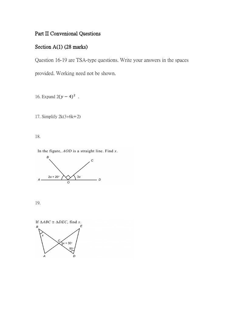 Math s2 Paper | PDF