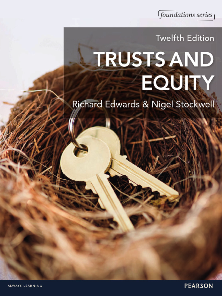 Trust and Equity - 12 Edition by Richard Edwards & Nigel Stockwell ...