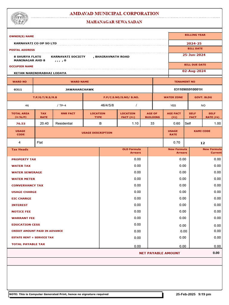 HOUSE TAX BILL | PDF | Taxes | Payments