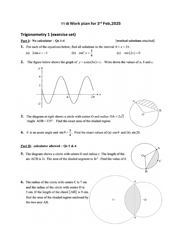 11 IB trig practice | PDF